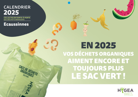 Calendrier de collecte 2025 | Hygea